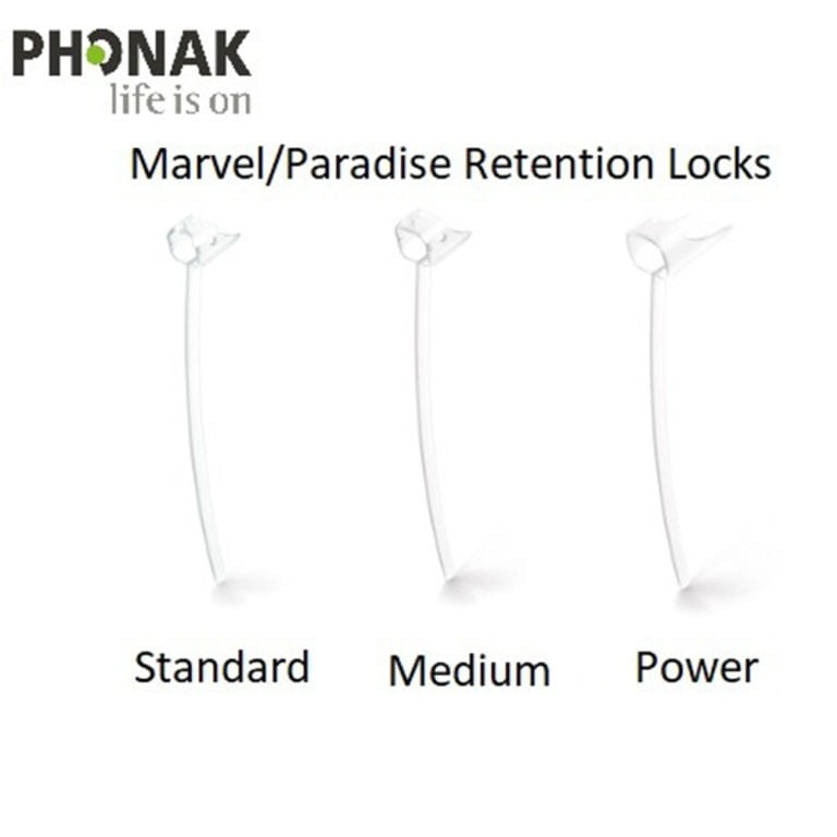 Phonak 4.0 Retention Locks for Marvel/Paradise, Lumity, Infinio and ...