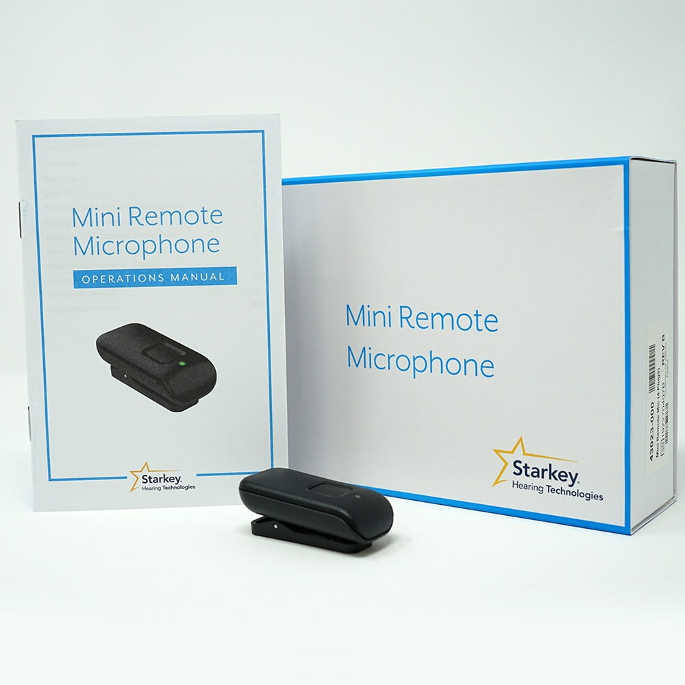 Starkey Livio 2.4Ghz Mini Remote Microphone - Hearing Aid Accessories