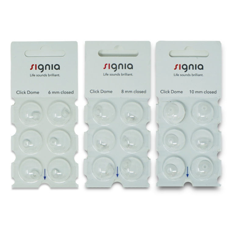 Signia Click Hearing Aid Domes - Connexxx, Specsavers Advance ...
