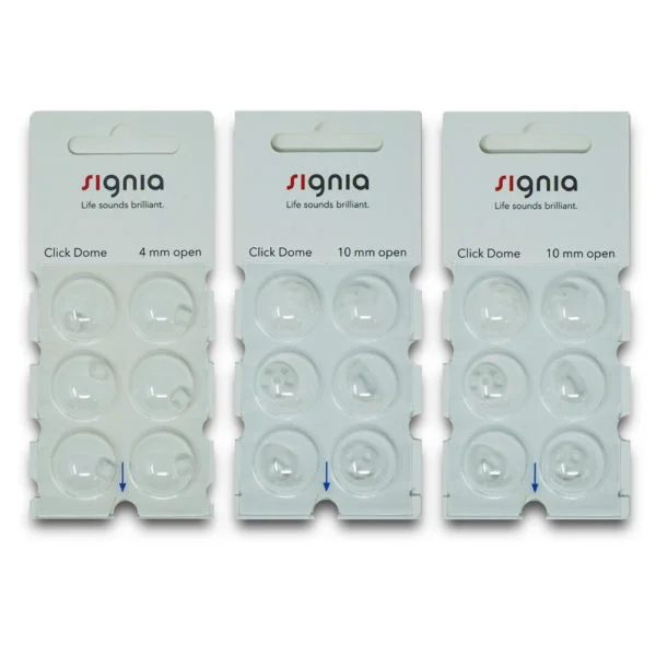 Signia Click Hearing Aid Domes - Connexxx, Specsavers Advance ...