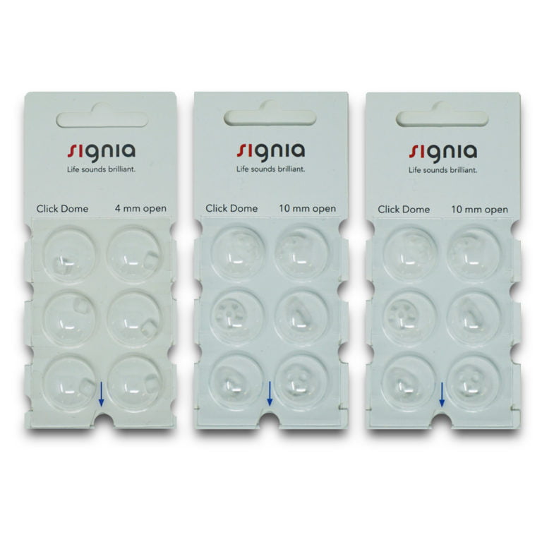 Signia Click Hearing Aid Domes - Connexxx, Specsavers Advance ...